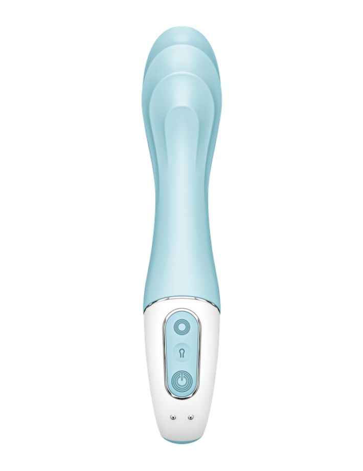 Satisfyer エアーパンプ5+ Vibrator 膨らむ機能 Gスポット・アナルバイブ